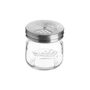 KILNER Storage Jar With Shaker Lid - Clear