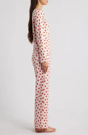 COZYLAND Ellie Tomatoes Pima Cotton Pajamas