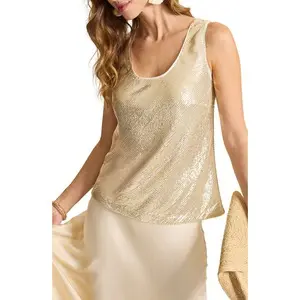 Tommy Bahama Sequin Georgette Tank