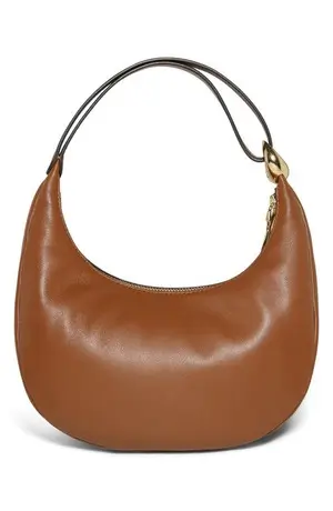 AIMEE Bloom Bean Bag Leather Moon Bag