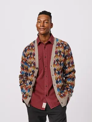 AUBIN Kestral Wool Blend Cardigan Sweater
