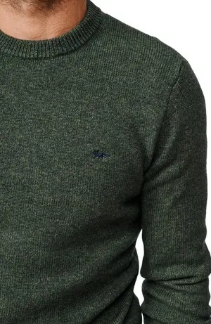 AUBIN Phillips Crew Neck Sweater - Khaki