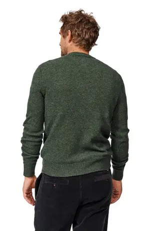 Aubin Phillips Crew Neck Sweater - Khaki