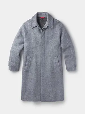 AUBIN Dawes Wool Blend Overcoat