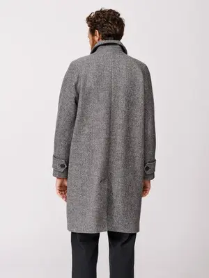 AUBIN Dawes Wool Blend Overcoat