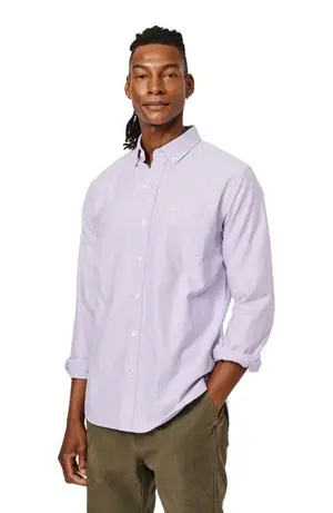 Aubin Aldridge Oxford Button Down Shirt - Lavender