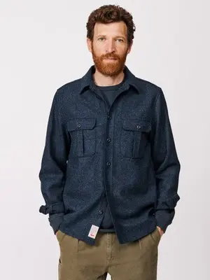 AUBIN Ravendale Wool Shirt