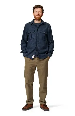 AUBIN Ravendale Wool Shirt