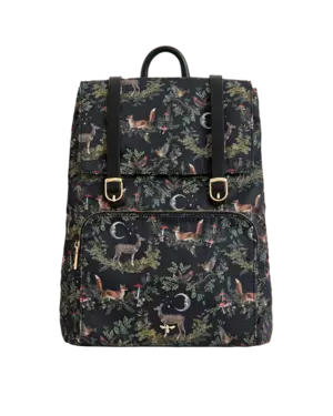FABLE ENGLAND Night's Tale Woodland Backpack - Black