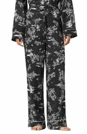 ALLSAINTS Maude Contrast Piping Pajamas