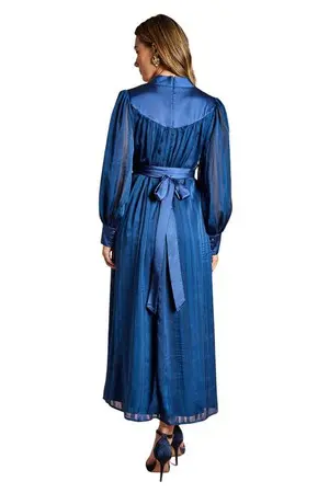Coast V-neck Long Sleeve Maxi Dress