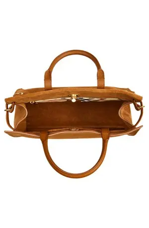 Burberry Medium Cotswolds Suede Tote