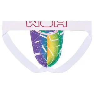 HOM Woh Sexy Fun Rainbow Jockstrap - Multico Print