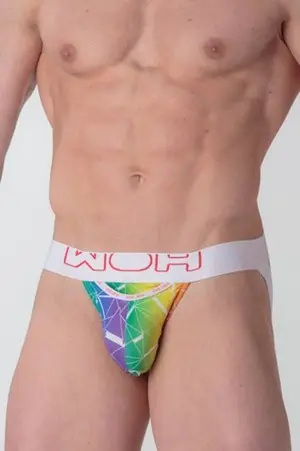 HOM Woh Sexy Fun Jockstrap - Multico Print