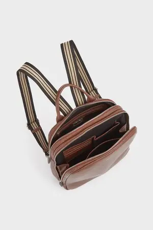 OSPREY LONDON Chiswick Grainy Hide Leather Backpack