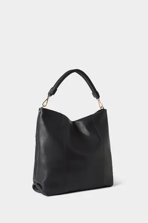 OSPREY LONDON The Carina Large Leather Hobo Bag