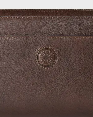 OSPREY LONDON The Compass Leather Travel Wallet