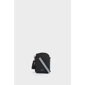 OSPREY LONDON Stella Leather Phone Bag - Black