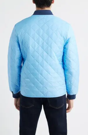 925 ORIGINALS Quilted Nylon Jacket - Blue