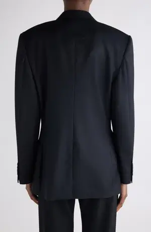Balenciaga Tailored Wool Gabardine Jacket