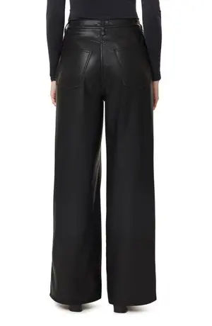 Habitual Wide Leg Faux Leather Pants