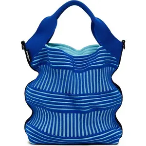 Desigual Medium Knit Shoulder Bag - Klein Blue
