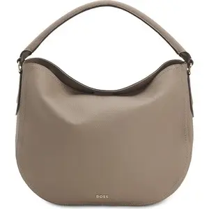 Hugo Lenah Leather Shoulder Bag - Open Brown