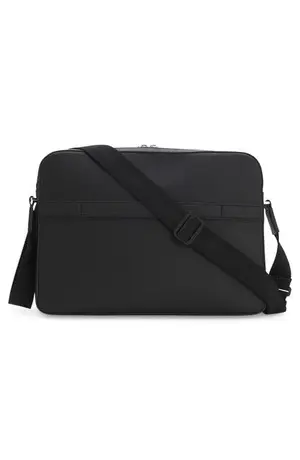 Hugo Ray Faux Leather Messenger Bag