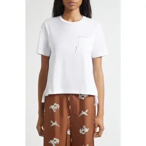 Marni Cut Out T-shirts For Women