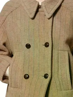 Isabel Marant Étoile Pinstripe Double-breasted Fiby Coat