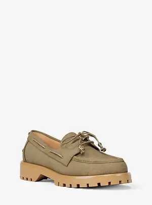 Michael Kors Lace Up Flats For Women