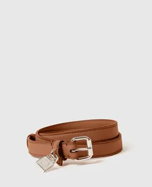 Stella McCartney Ryder Buckle Belt - Brandy