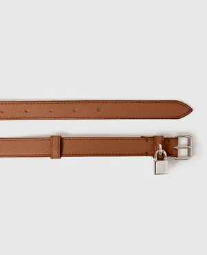 Stella McCartney Ryder Buckle Belt - Brandy
