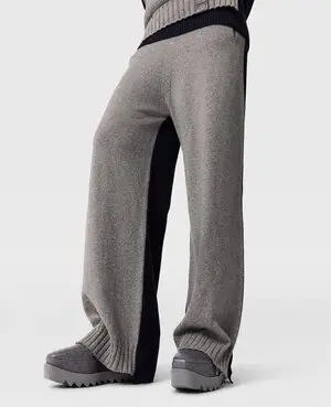 Stella McCartney Wide-leg Contrast Panel Trousers