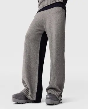 Stella McCartney Wide-leg Contrast Panel Trousers