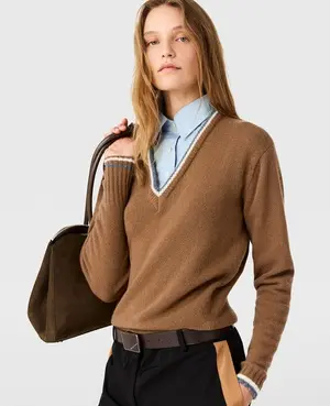 Stella McCartney Hybrid Knit Shirt Jumper