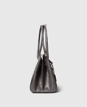 Stella McCartney Ryder Ostrich Laptop Tote