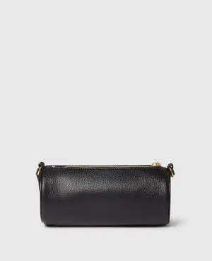 Stella McCartney Logo Bowling Shoulder Bag - Black
