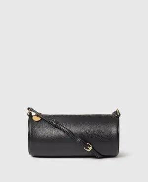 Stella McCartney Logo Bowling Shoulder Bag - Black