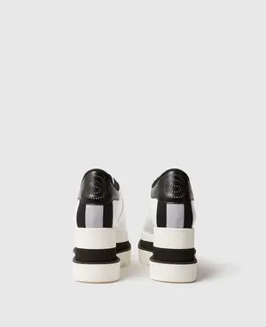 Stella McCartney Sneak-elyse Platform Trainers - White