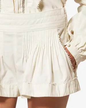 Isabel Marant Cybila Cotton Shorts