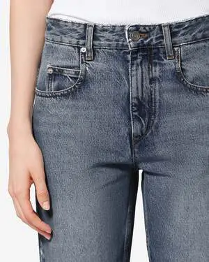 Isabel Marant Dakota 7/8 Jeans - Blue