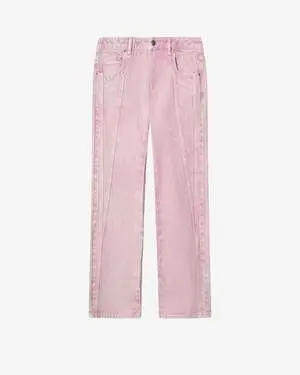 MARANT ETOILE Jaylis Bootcut Jeans - Pink