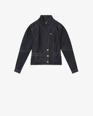Isabel Marant Dolie Denim Jacket - Dark Midnight