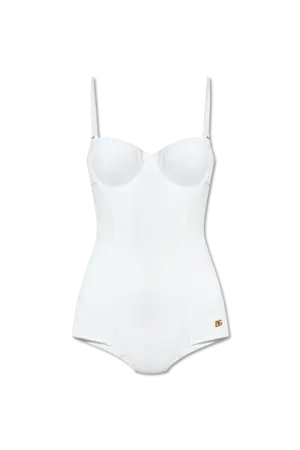 Dolce & Gabbana One-piece Swimsuit - White