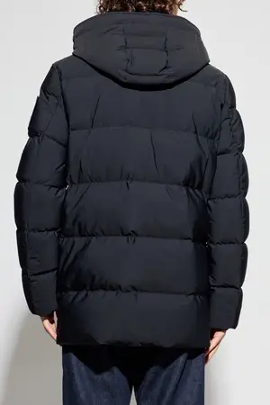 Moose Knuckles Hooded Down Parka - Black
