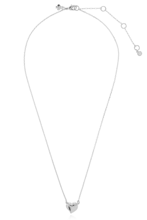 Kate Spade New York Heart-shaped Pendant Necklace - Silver