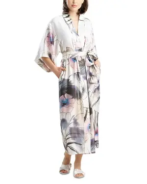 Natori Hiyaku Floral Sleep Robe - Multi