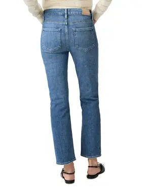 Paige Cindy Straight Ankle Jeans