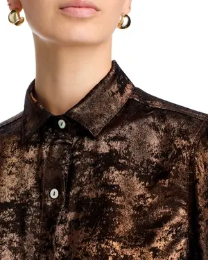 Bella Dahl Shimmer Shirt